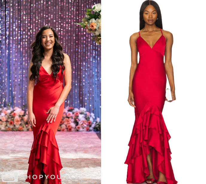 The Ultimatum Queer Love: Season 2 Episode 10 Pilar's Ruffled Dress ...