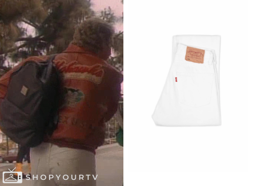 Beverly Hills 90210: Season 1 Episode 1 Steve's White Jeans | Shop Your TV