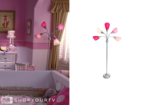 One Tree Hill: Season 8 Episode 19 Lydia's Bedroom Pink Floor Lamp ...