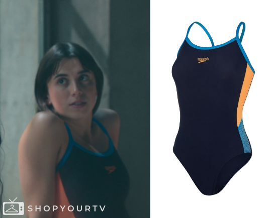 Olympo: Season 1 Episode 6 Colorblock Speedo Swimsuit | Shop Your TV