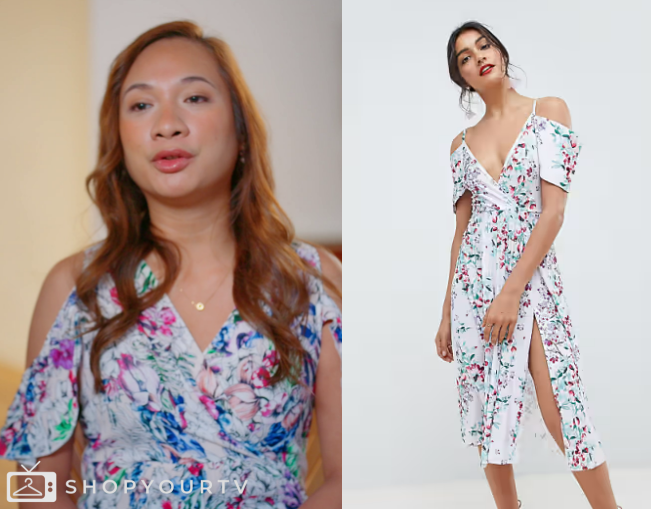 90 Day Fiance UK: Season 4 Episode 5 Floral Dress | Shop Your TV