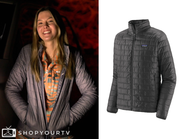 Welcome to Plathville: Season 7 Episode 2 Gray Grid Puffer | Shop Your TV