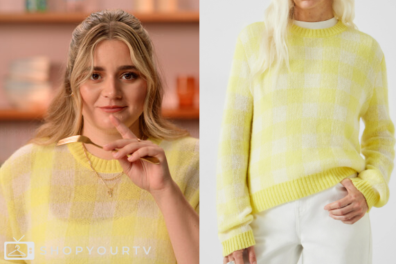 Dish It Out: Season 1 Promo Tilly's Gingham Sweater | Shop Your TV