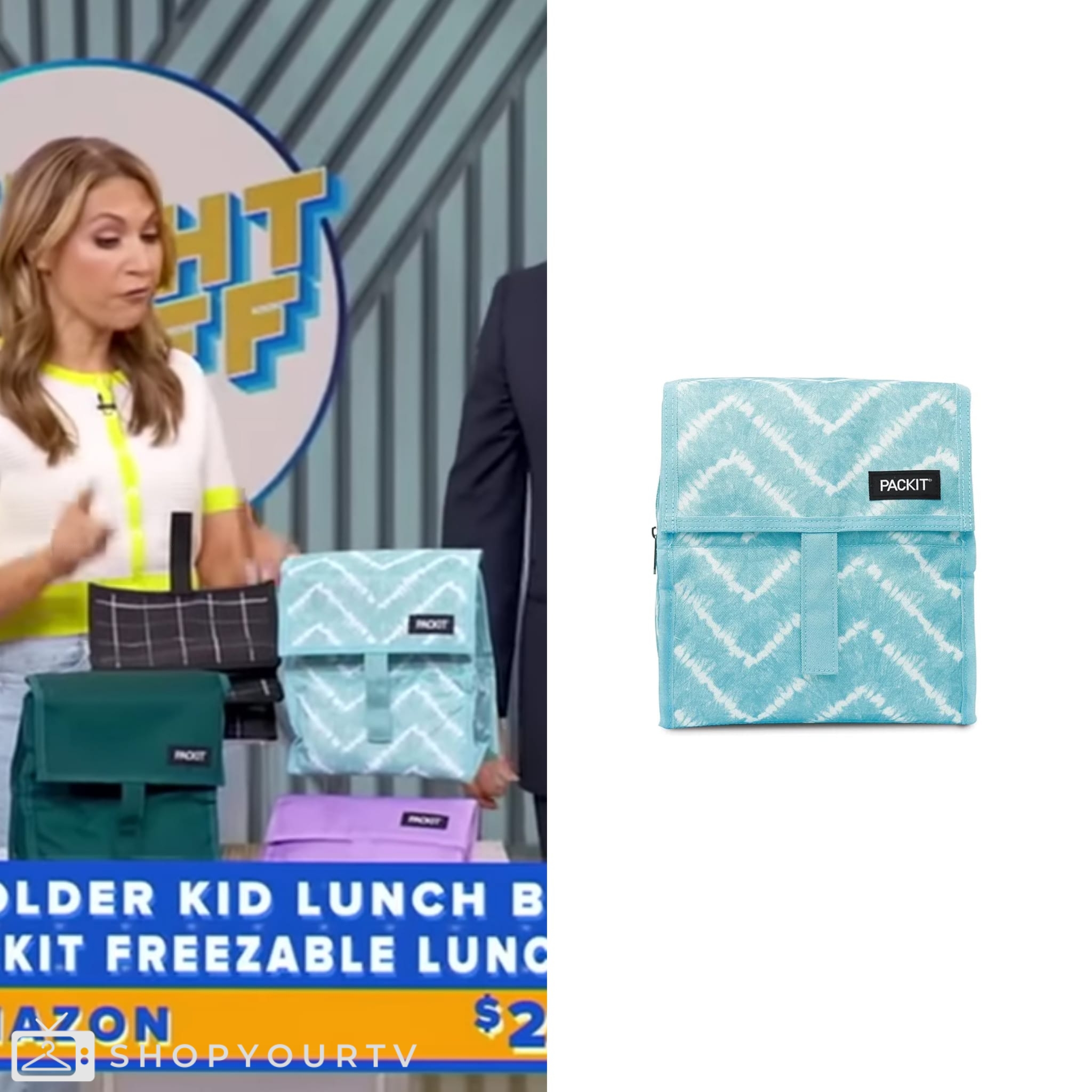 Good Morning America: July 2025 Aquamarine Lunch Bag | Shop Your TV