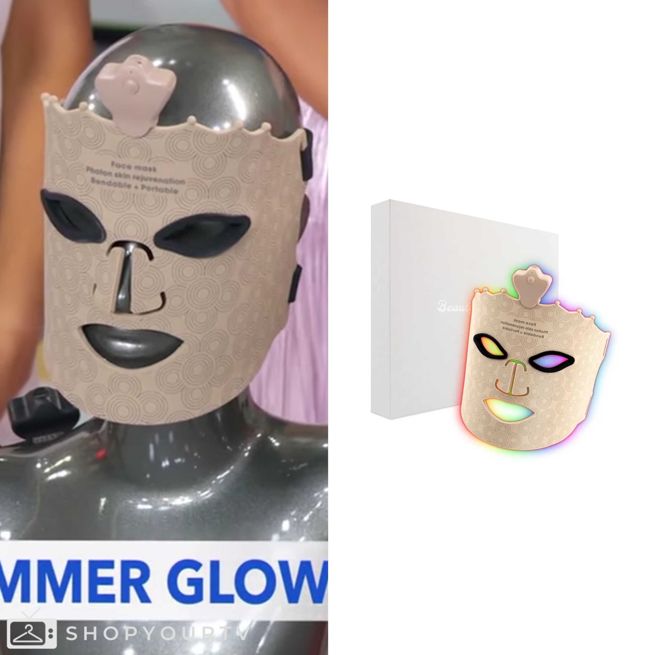 Good Morning America: August 2025 Printed Face Mask Light Therapy ...
