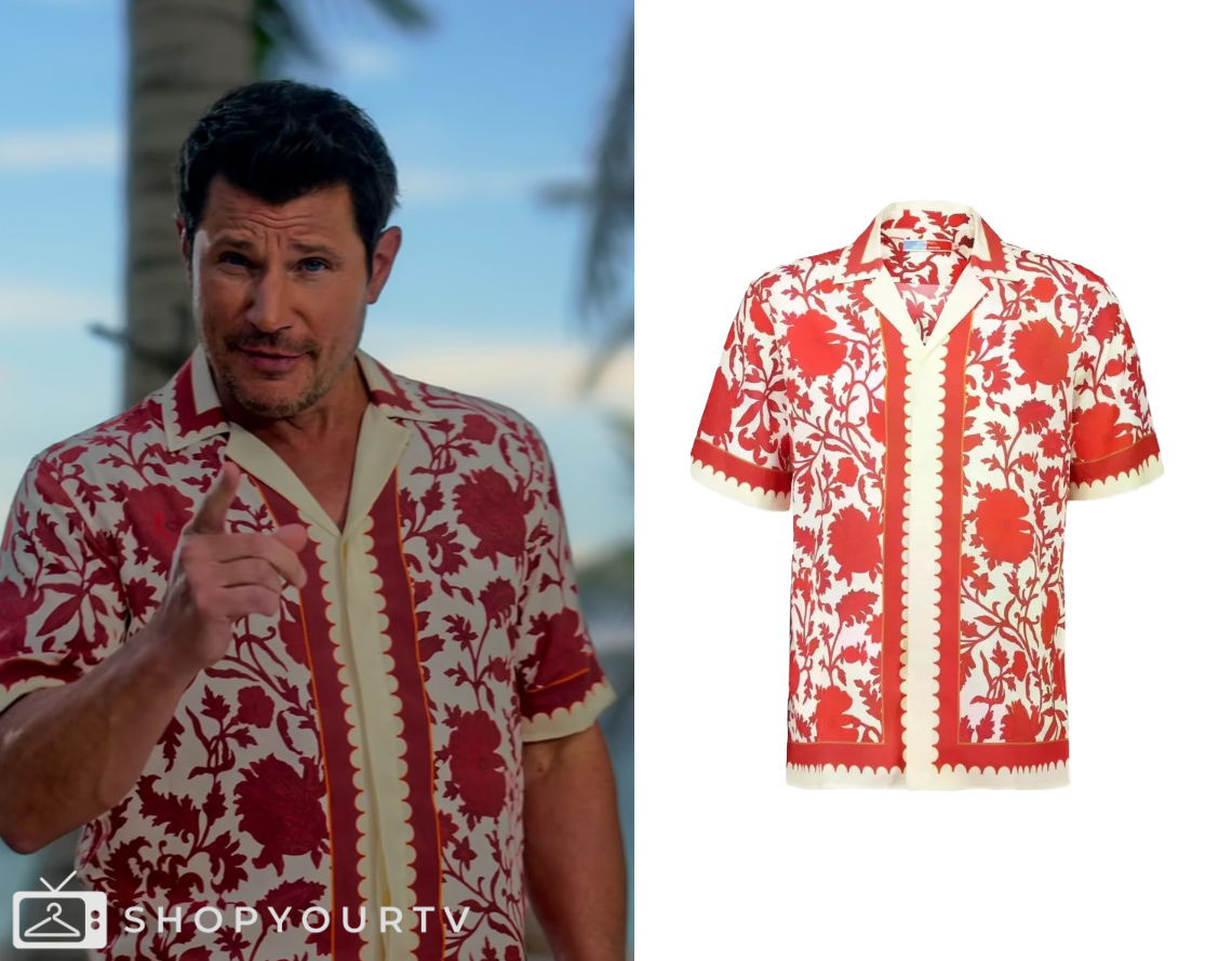 Perfect Match: Season 3 Episode 1 Nick's Short Sleeve Shirt | Shop Your TV