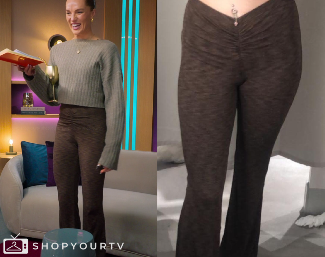 Love is Blind UK: Season 2 Episode 2 Megan's Ruched Spacedyed Pants ...