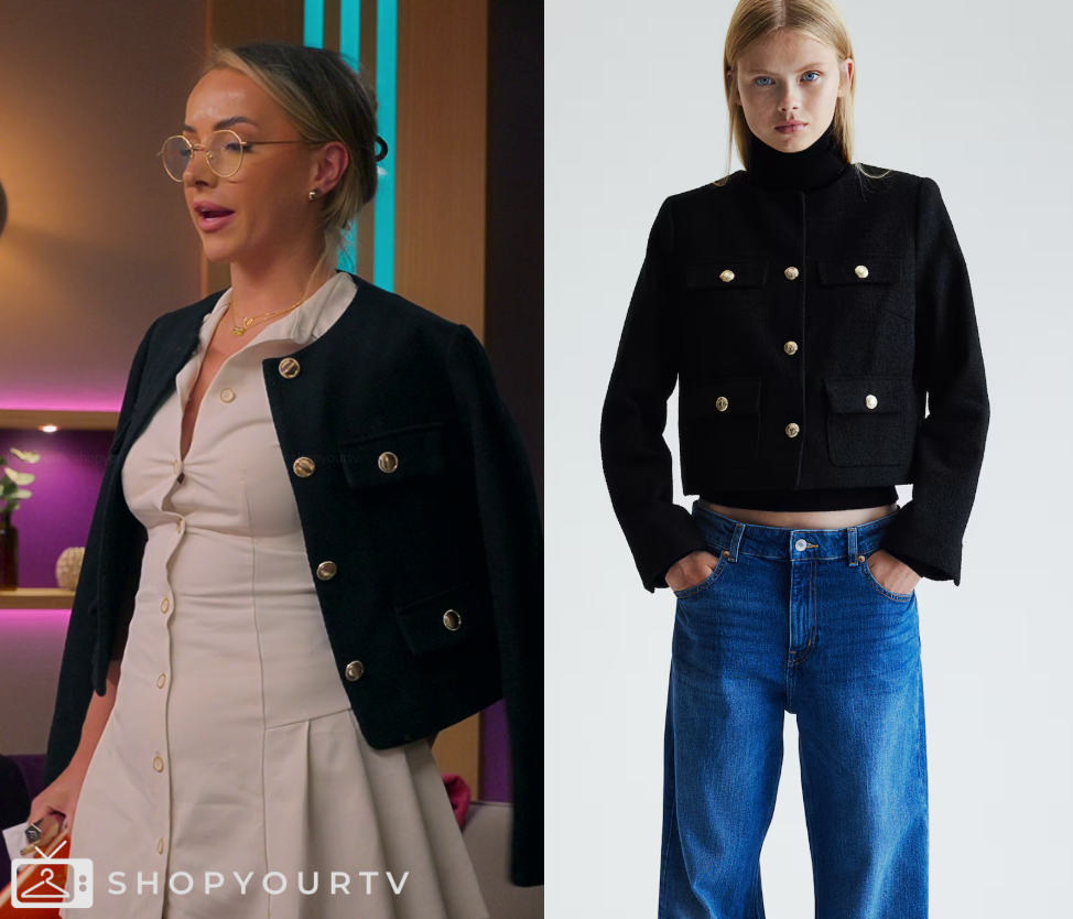 Love Is Blind UK: Season 2 Episode 3 Sophie's Cropped Jacket | Shop Your TV