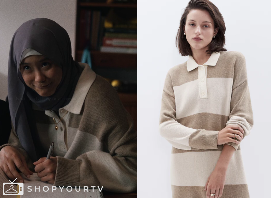 The Twelve: Season 3 Episode 1 Polo Striped Sweater | Shop Your TV