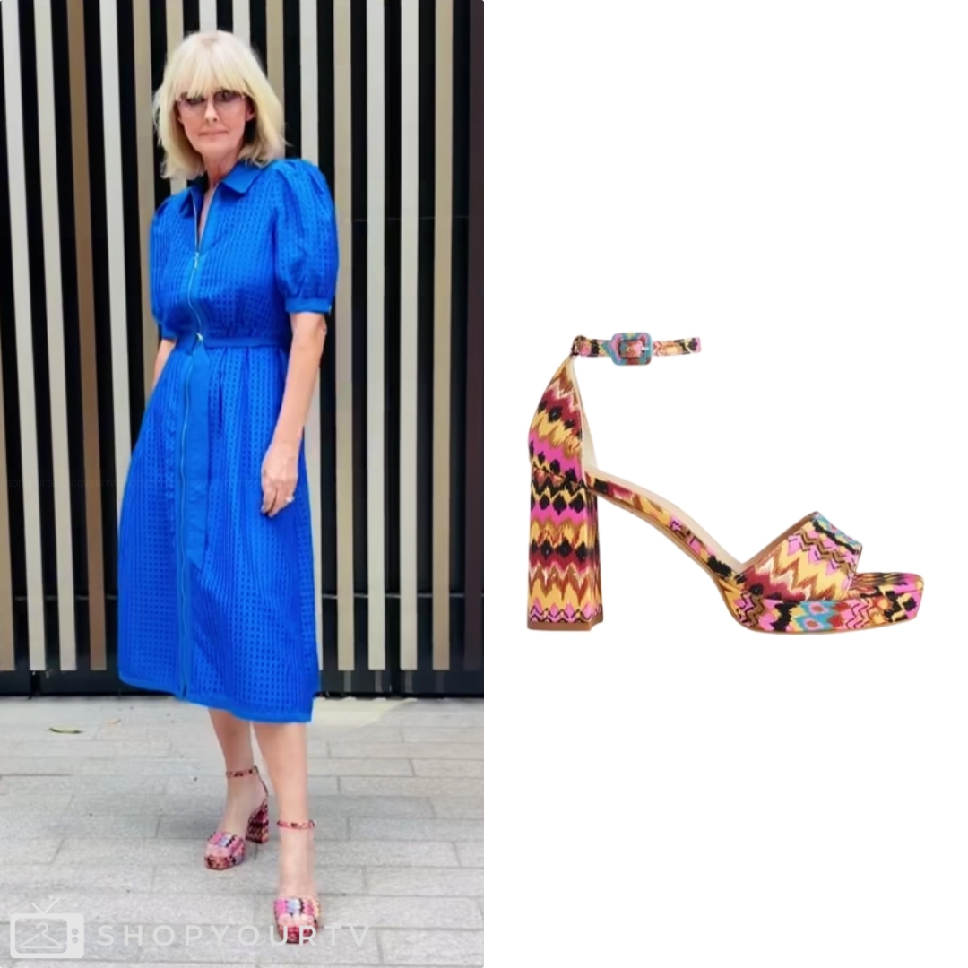 Loose Women: July 2025 Jane’s Zigzag Platform Sandals | Shop Your TV