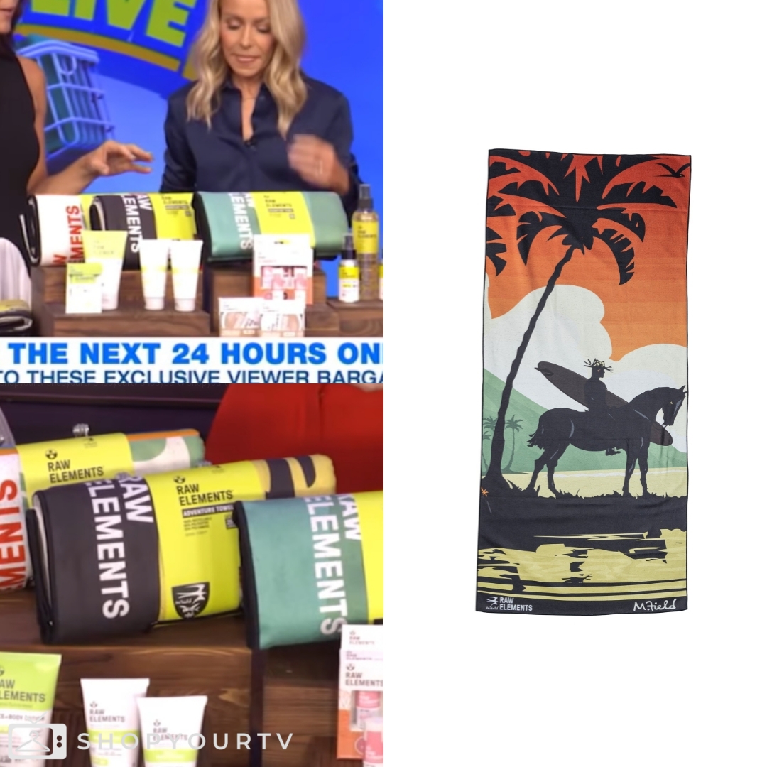 Live with Kelly and Mark: July 2025 Outdoor Towel | Shop Your TV