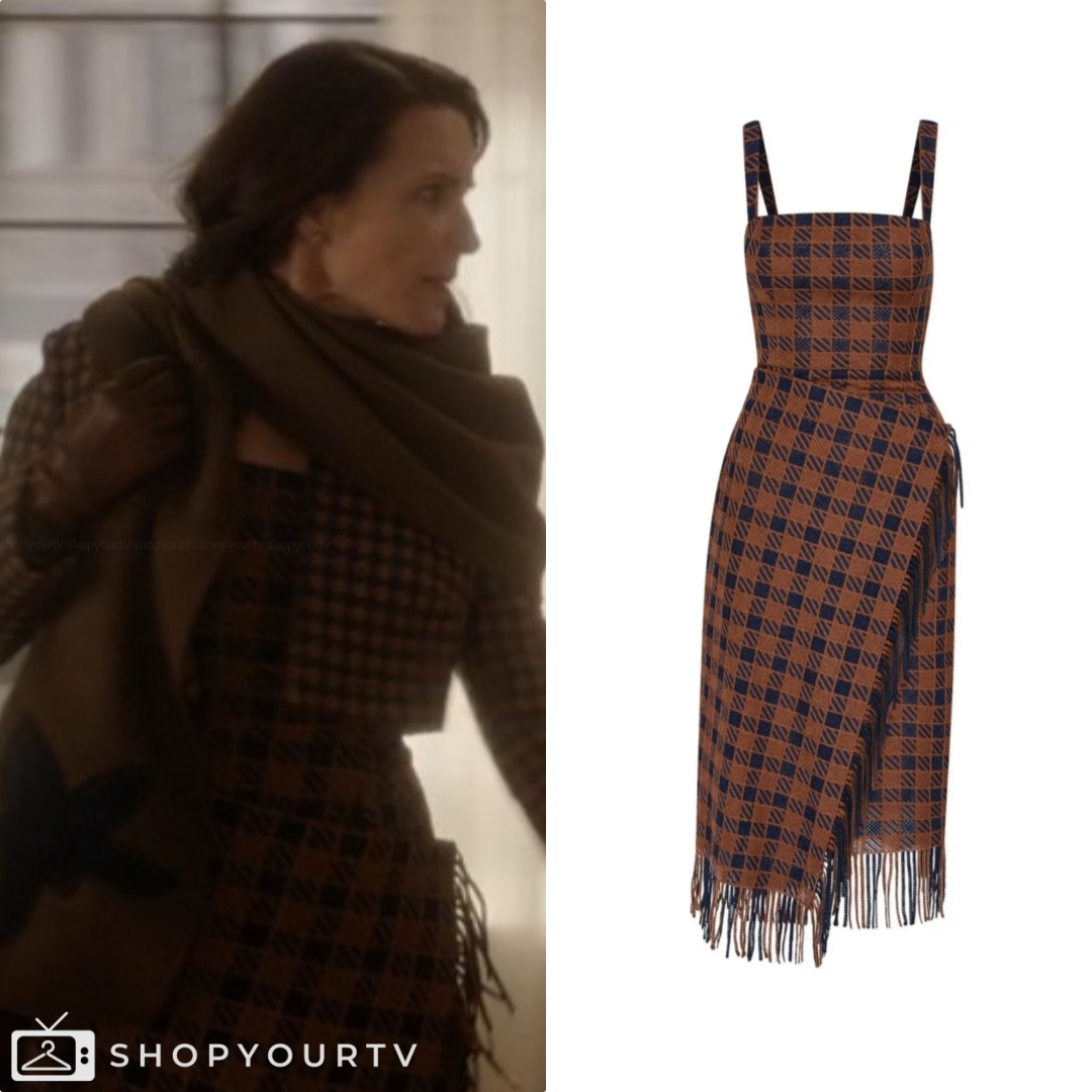 And Just Like That: Season 3 Episode 12 Charlotte’s Checked Fringed ...