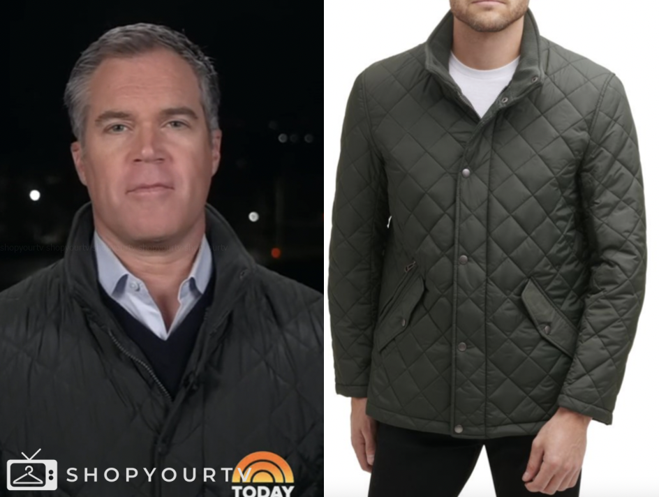The Today Show: August 2025 Peter Alexander’s Olive Green Quilted ...