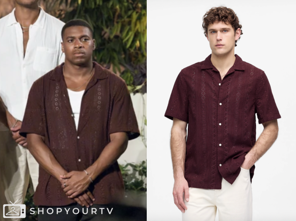 Bachelor in Paradise: Season 10 Episode 8 Andrew Spencer’s Burgundy ...