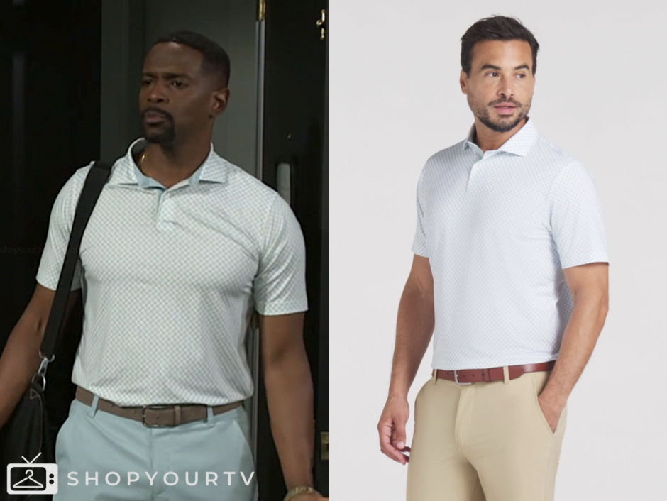 Beyond the Gates: August 2025 Ted Richardson's Printed Polo Shirt ...