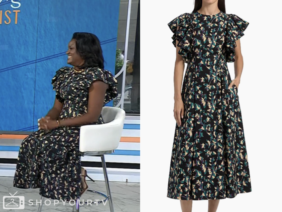 The Today Show: August 2025 Dr. Angela Lamb's Printed Flutter Sleeve ...