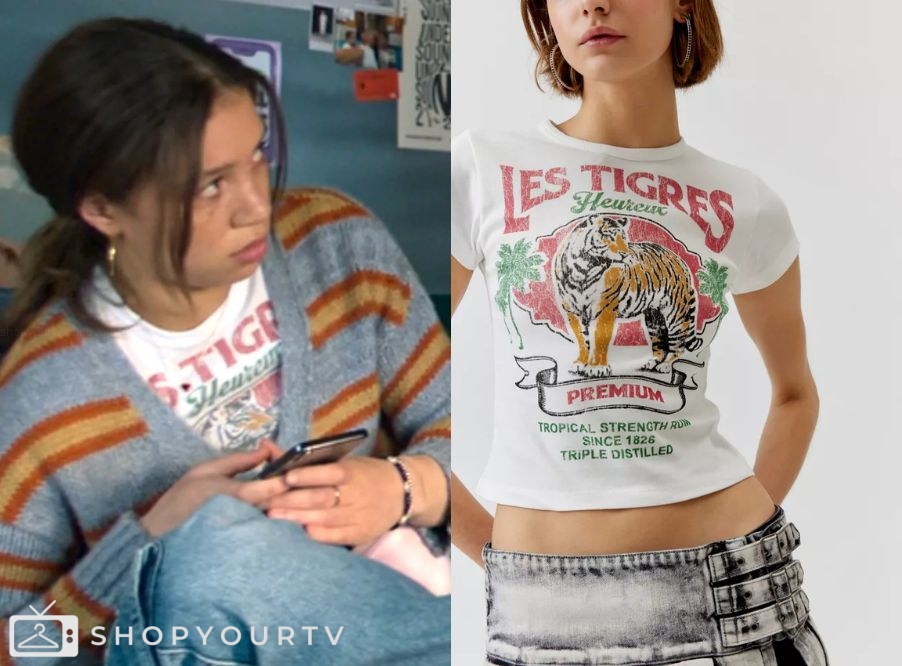 Hostage: Season 1 Episode 1 Sylvie's Graphic Baby Tee | Shop Your TV