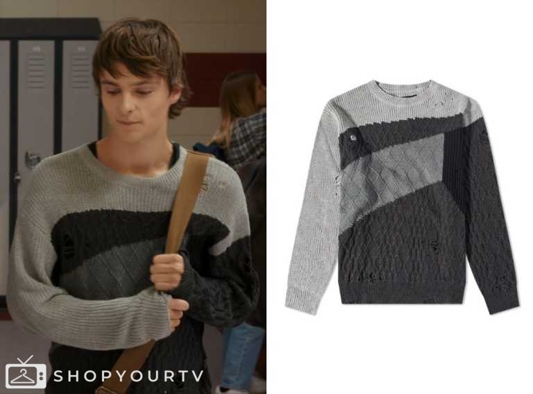 My Life With The Walter Boys: Season 2 Episode 6 Nathan’s Gray Sweater ...