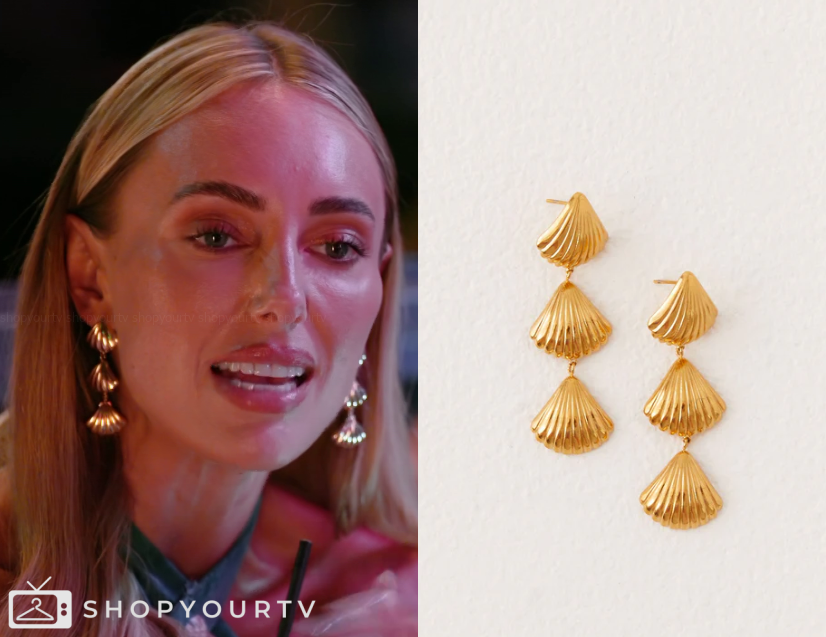 TOWIE: Season 35 Episode 2/3 Amber's Shell Earrings | Shop Your TV