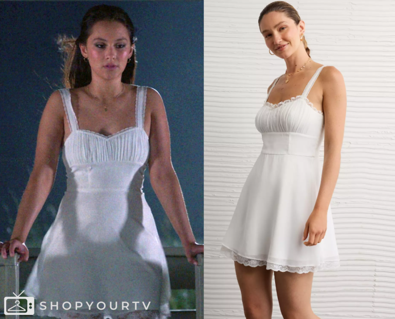 The Summer I Turned Pretty: Season 3 Episode 7/8 Belly's White Pleated ...