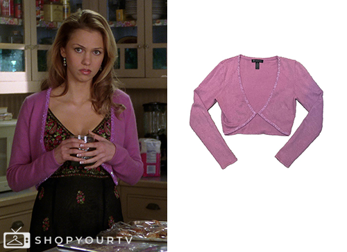 Charmed (1998): Season 8 Episode 16 Christy's Mauve Sweater Shaw | Shop ...