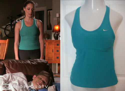 One Tree Hill: Season 9 Episode 2 Millie's Aqua Tank Top | Shop Your TV