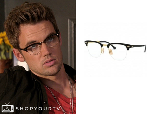 One Tree Hill: Season 9 Episode 3 Chris's Eye Glasses | Shop Your TV