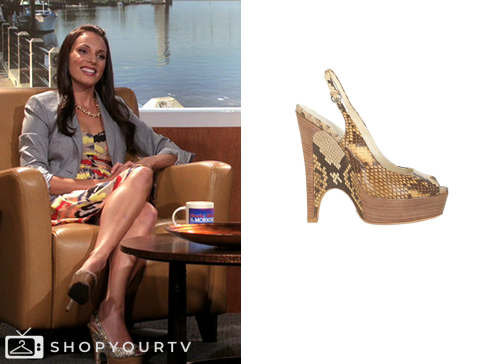 One Tree Hill: Season 9 Episode 3 Millie's Wood/Phyton Wedges | Shop ...