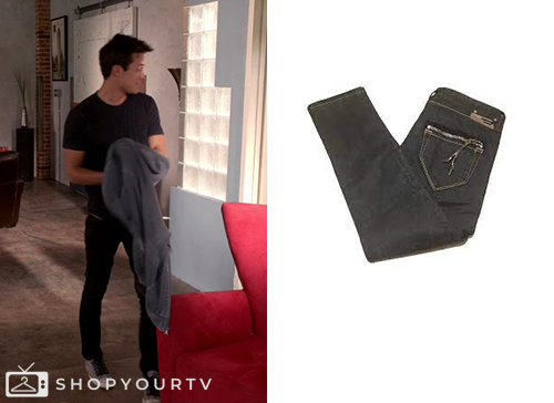 One Tree Hill: Season 9 Episode 6 Chase's Jeans with Zipped Pockets ...