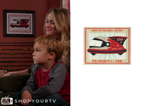 One Tree Hill: Season 9 Episode 13 Logan's Bedroom Art Print | Shop Your TV