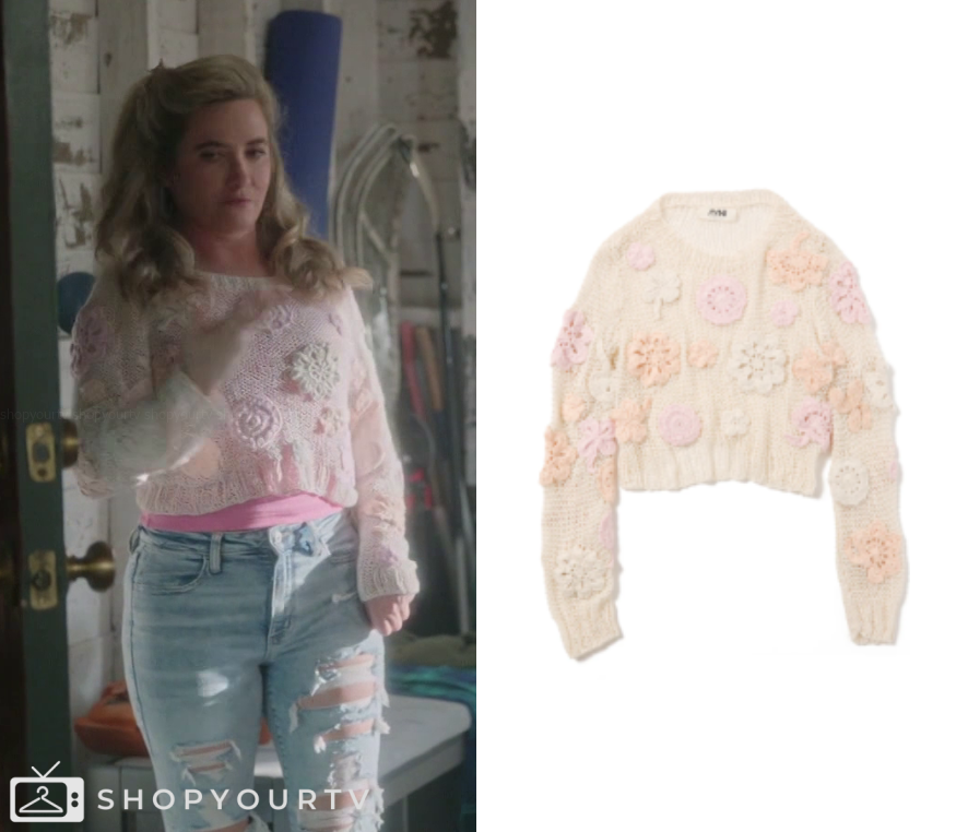 Resident Alien: Season 4 Episode 10 Judy's Knit Sweater | Shop Your TV