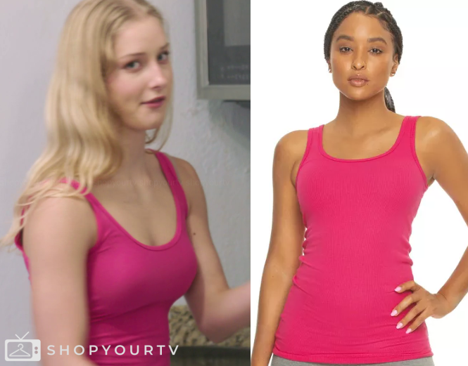 Welcome to Plathville: Season 7 Episode 5 Amber's Pink Tank Top | Shop ...