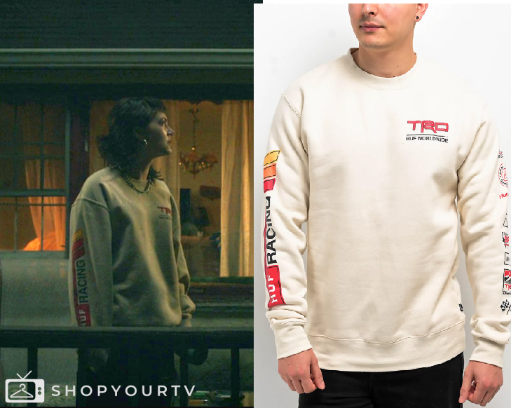 Task: Season 1 Episode 1 Maeve's Sweatshirt | Shop Your TV