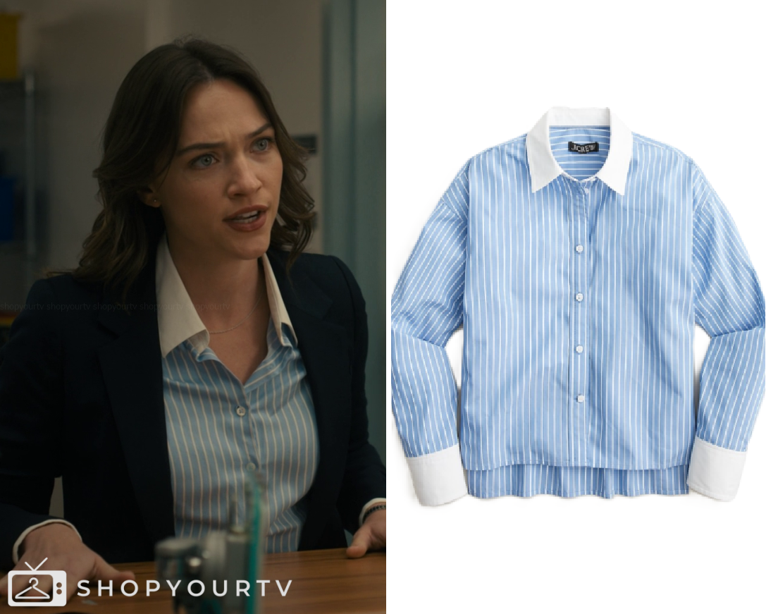 Countdown: Season 1 Episode 13 Evan's Striped Shirt | Shop Your TV