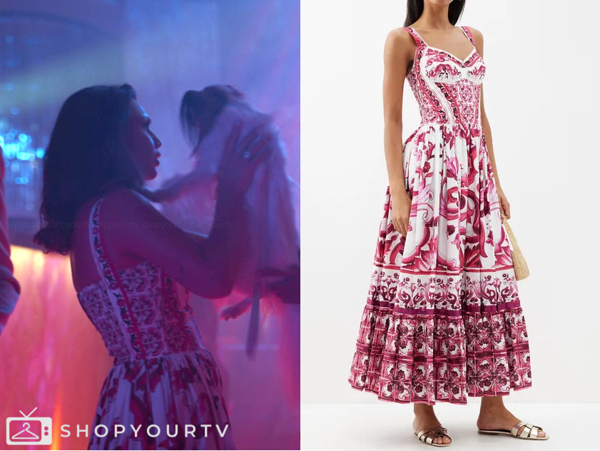 Hostel Costiera: Season 1 Episode 1 Floral Dress | Shop Your TV