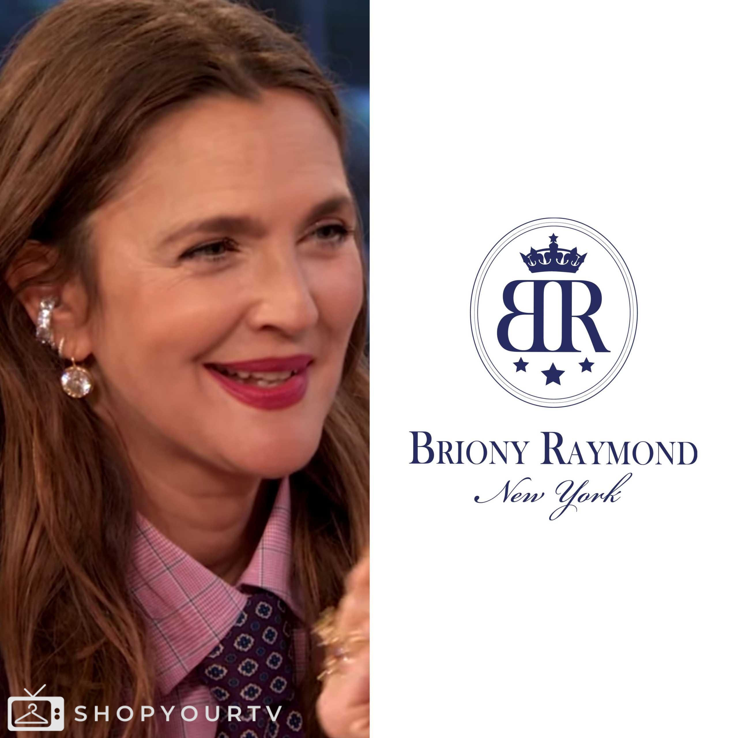 Drew Barrymore Show: September 2025 Drew Barrymore’s Diamond Earrings ...