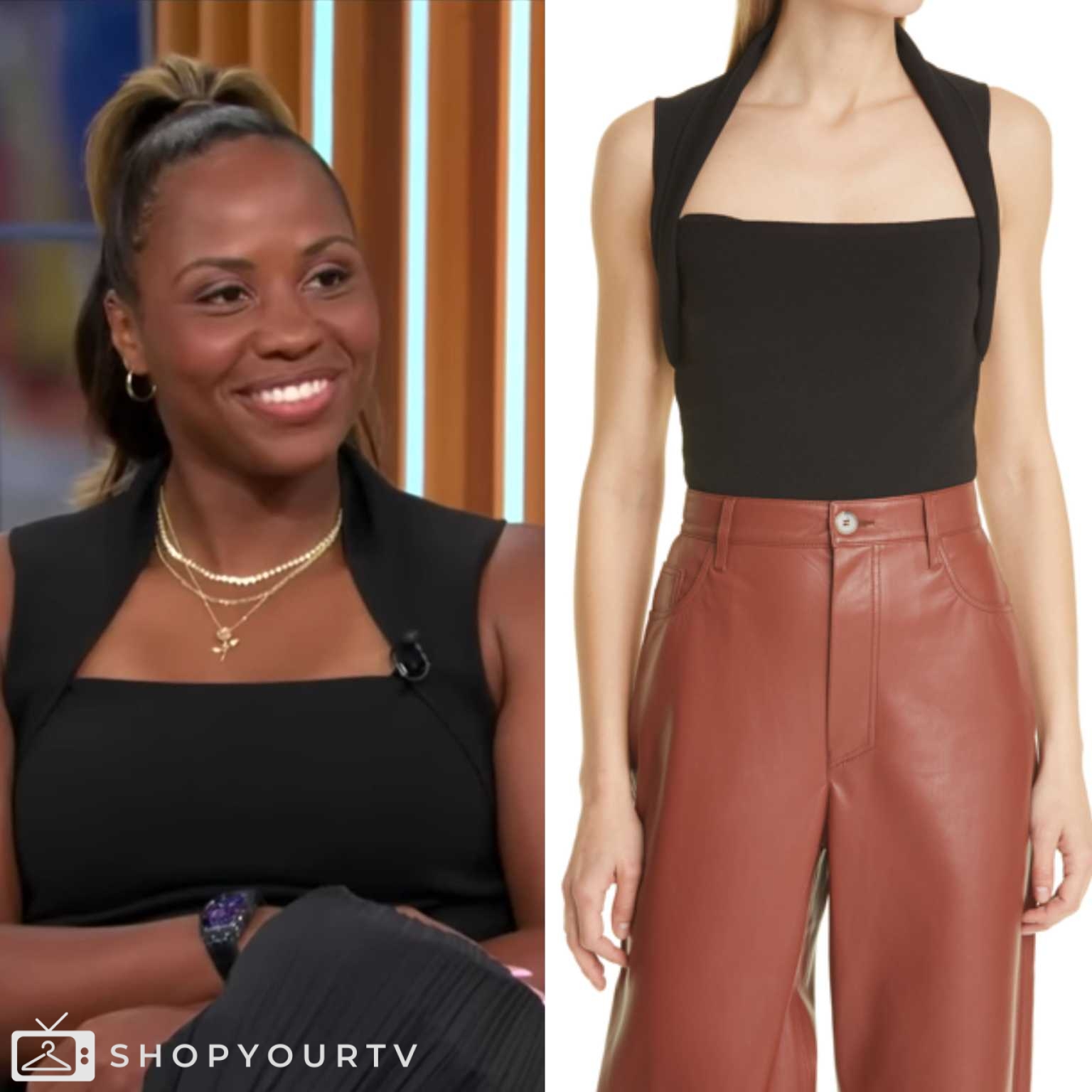 CBS Mornings: September 2025 Taylor’s Square Neck Cutout Top | Shop Your TV