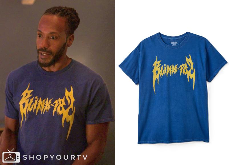 Reasonable Doubt: Season 3 Episode 2 Lewis' Blink 182 Tee | Shop Your TV