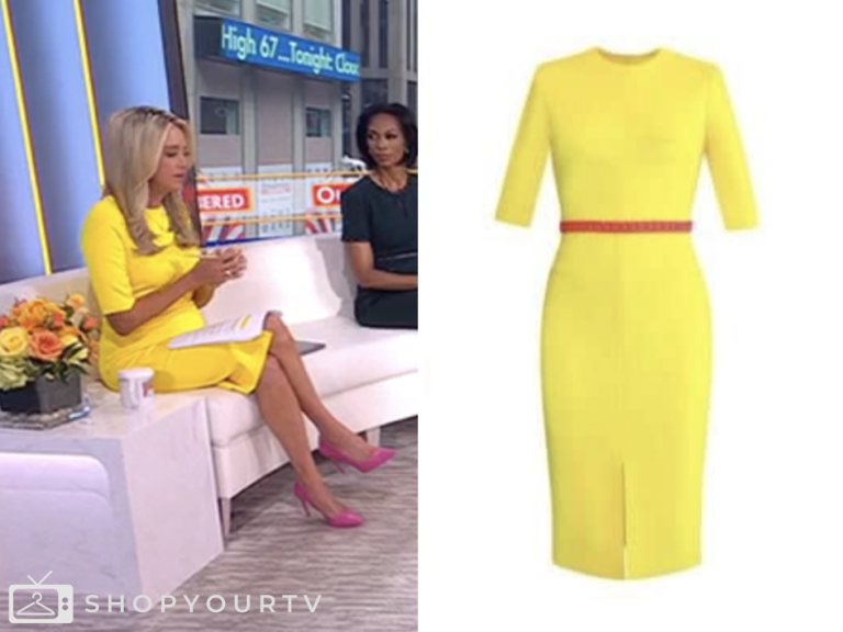 Outnumbered: September 2025 Kayleigh McEnany’s Yellow Contrast Waist ...