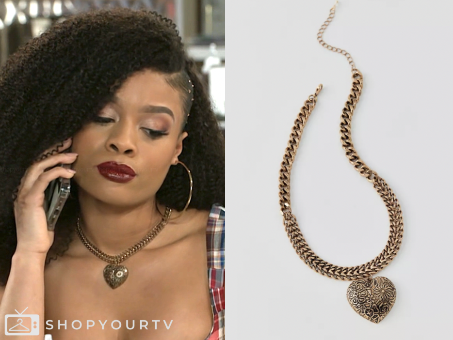 Beyond the Gates: September 2025 Eva Thomas's Gold Heart Necklace ...