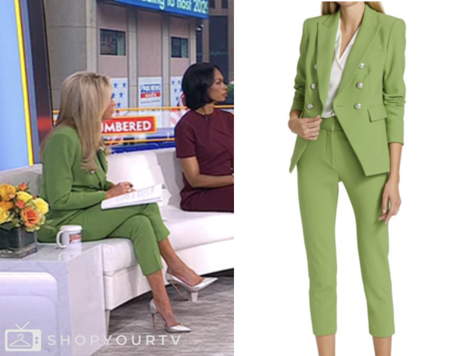 Outnumbered: September 2025 Kayleigh McEnany’s Green Blazer and Cropped ...