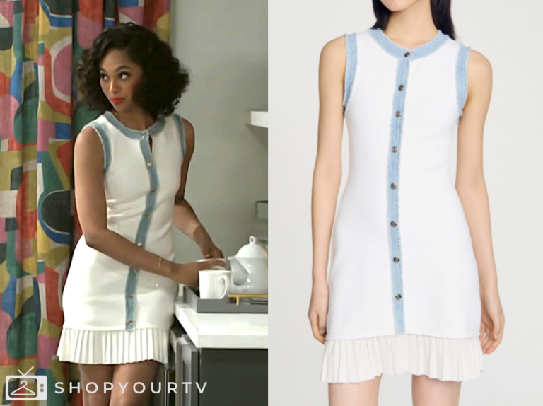 Beyond the Gates: September 2025 Kat Richardson's White Knit Denim Trim ...