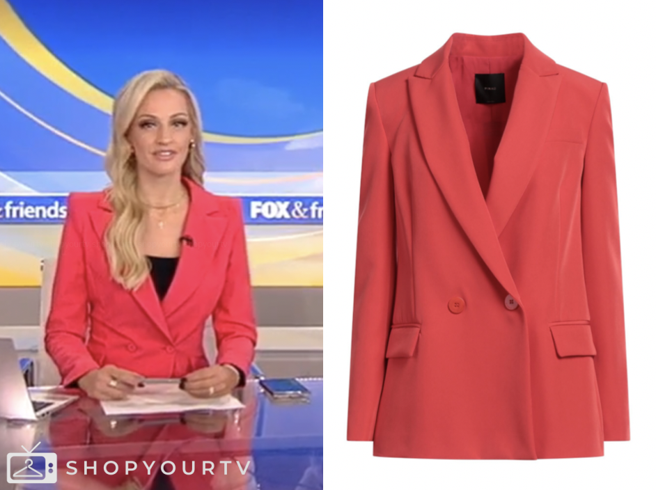 Fox and Friends: September 2025 Carley Shimkus’s Pink Blazer | Shop Your TV