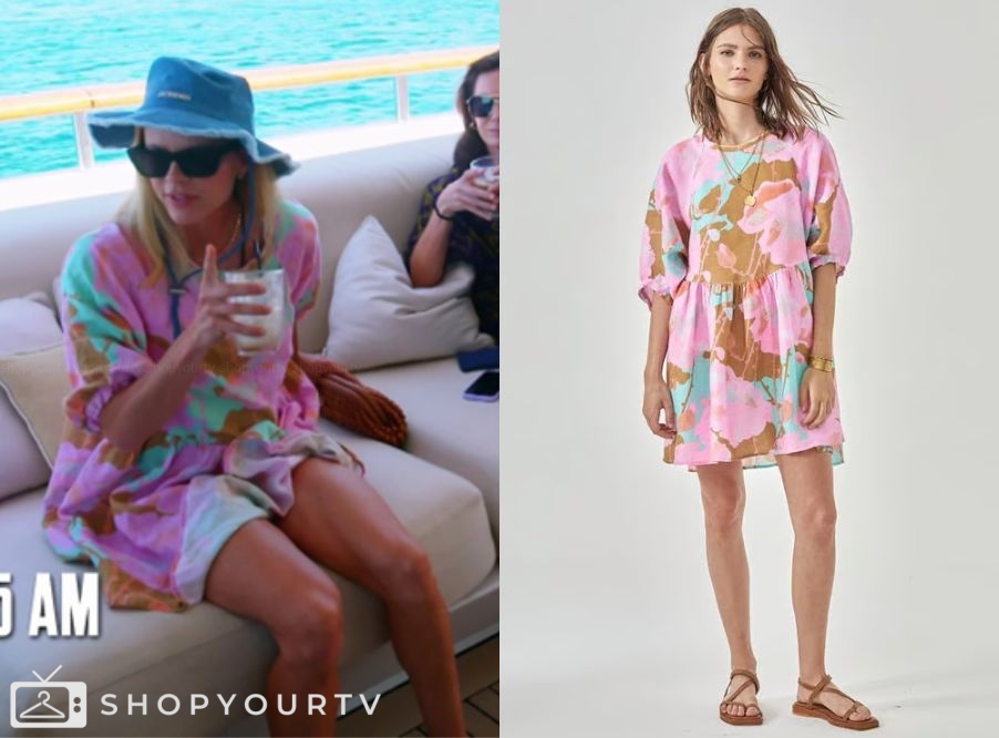 Below Deck: Season 12 Episode 14 Linen Mini Dress | Shop Your TV
