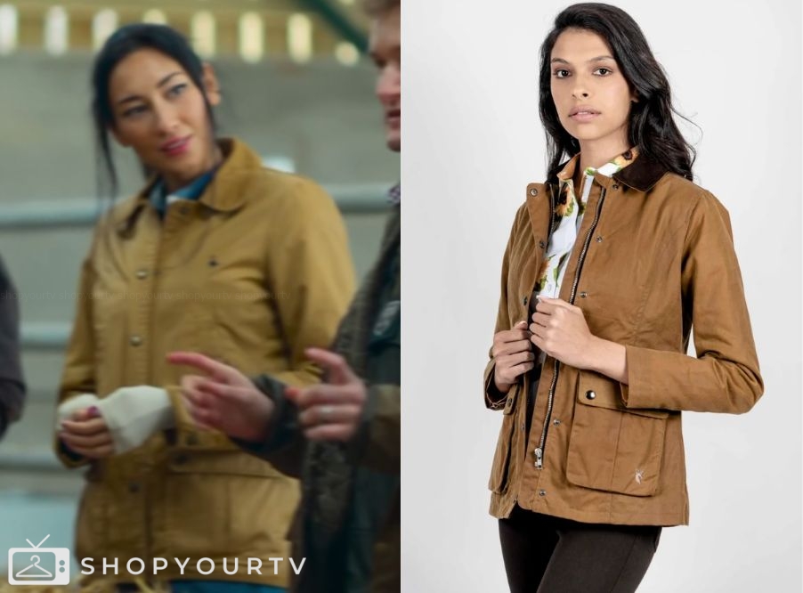 The Inheritance: Season 1 Episode 2 Zara's Brown Coat | Shop Your TV