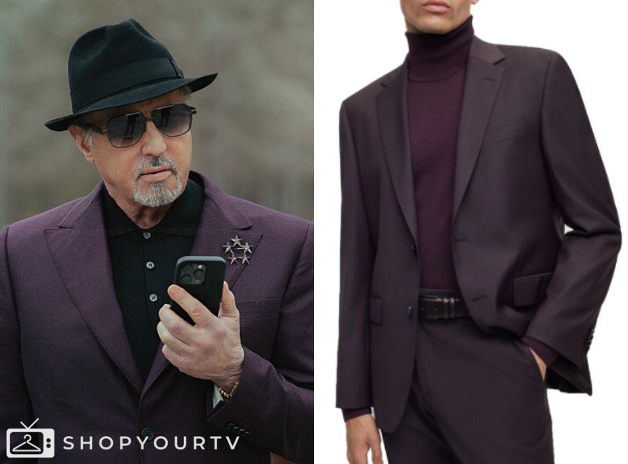 Tulsa King: Season 3 Episode 1 Dwight's Suit Jacket | Shop Your TV