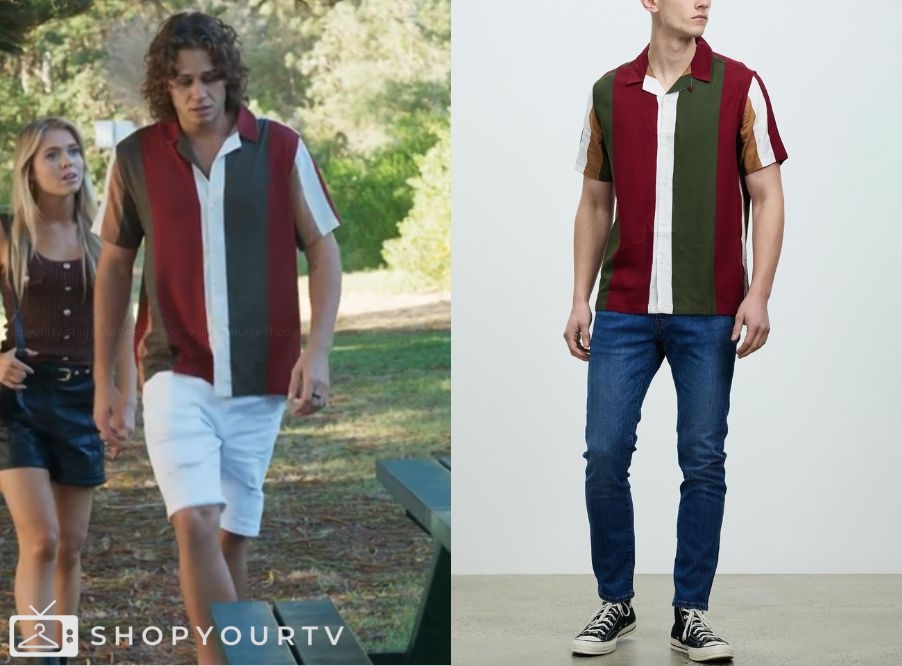 Home and Away: September 2025 Theo's Striped Shirt | Shop Your TV
