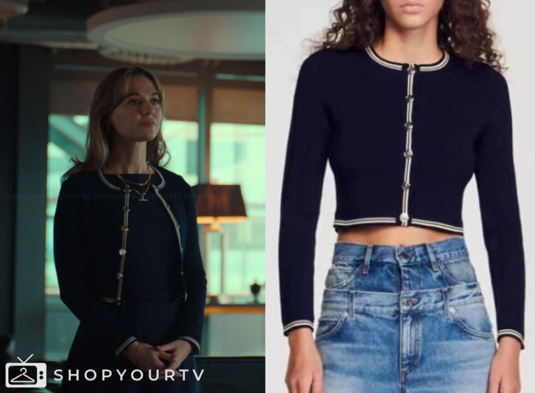The Rainmaker: Season 1 Episode 4 sarah's Contrasting Trim Cardigan ...