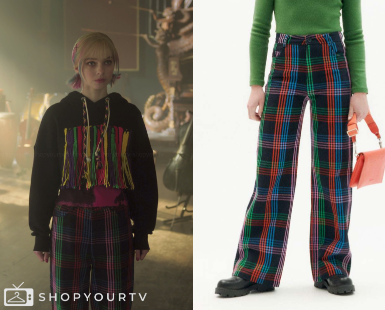 Wednesday: Season 2 Episode 6 Enid's Plaid Trousers | Shop Your TV