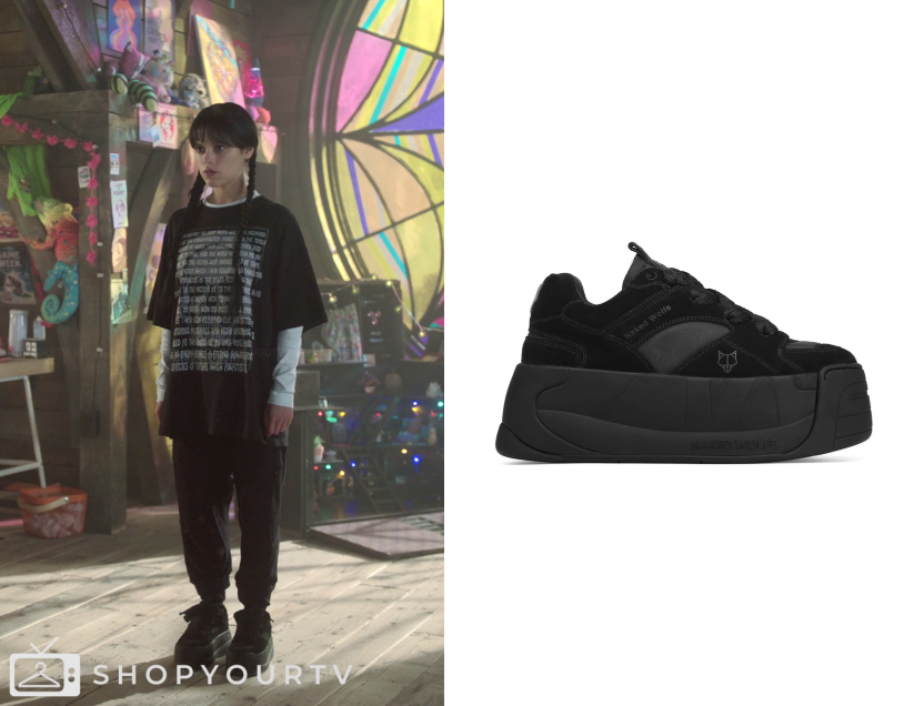 Wednesday: Season 2 Episode 5/6/7/8 Wednesday's Platform Shoes | Shop ...